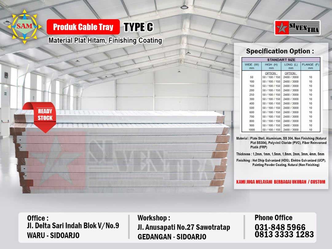 Produk Cable Tray Type C by Siventra - SIVENTRA - CV. SILVERINDO ANEKA ...