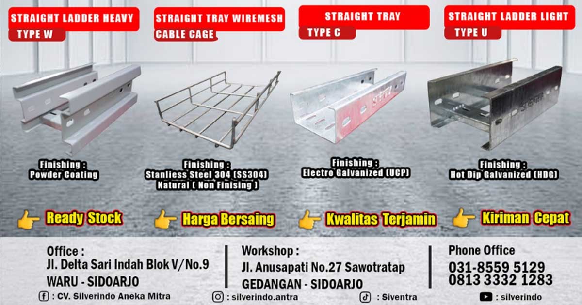 5 Tips Ampuh Wire Mesh Cable Tray Siventra untuk Kabel Rapi