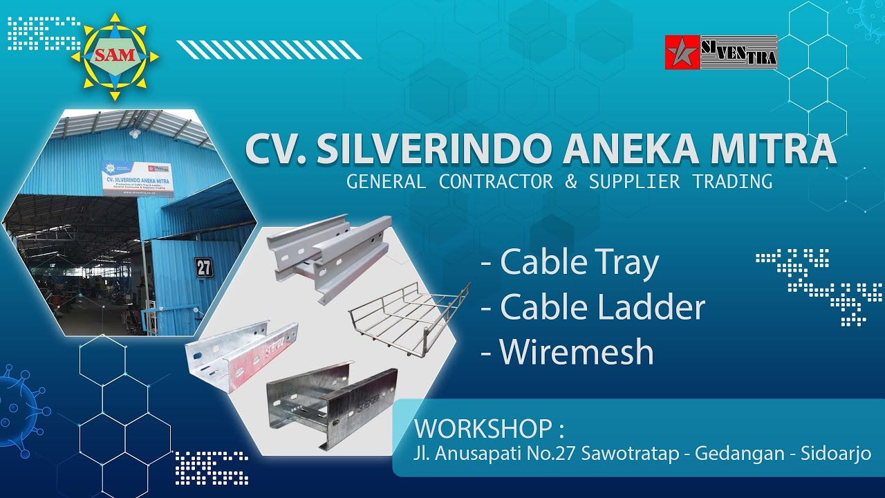 Siventra: Spesialis Cable Tray Ladder, Box Panel, Tiang PJU